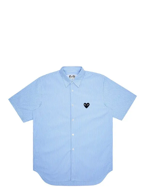 Play Comme Des Garcon Striped Shirt - Blue