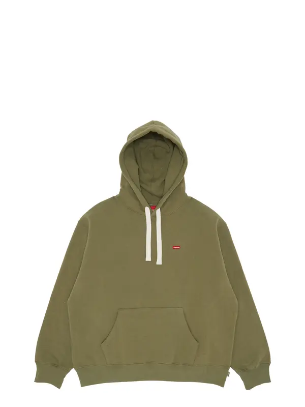 Supreme Small Box Drawcord Hooded Sweatshirt - Green