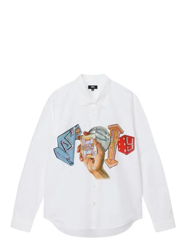 StÜssy Goldie Shirt - White