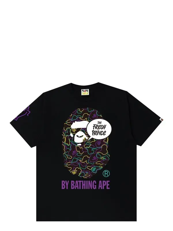 A BATHING APE The Fresh Prince Tee - Black