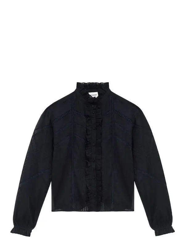MARANT ETOILE Gaia Blouse - Black