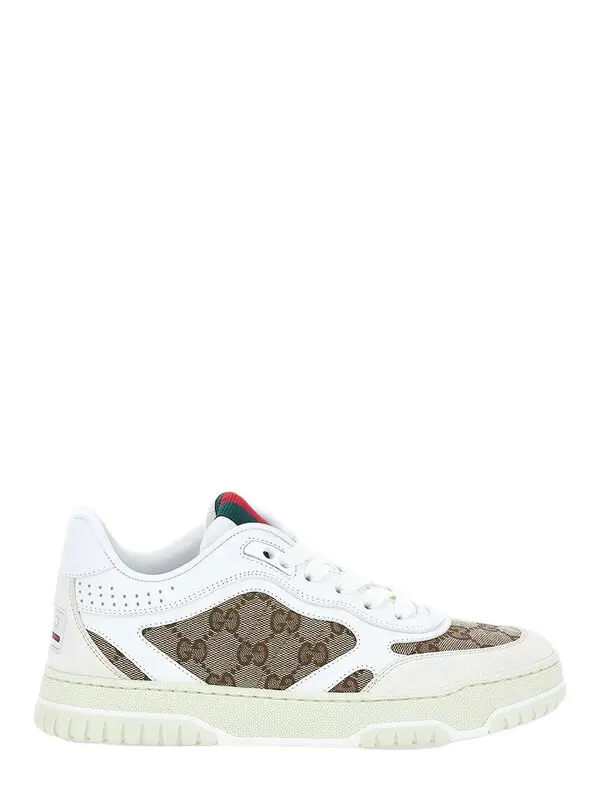 Gucci Reweb Gg Low-top Sneakers - Ivory/beige