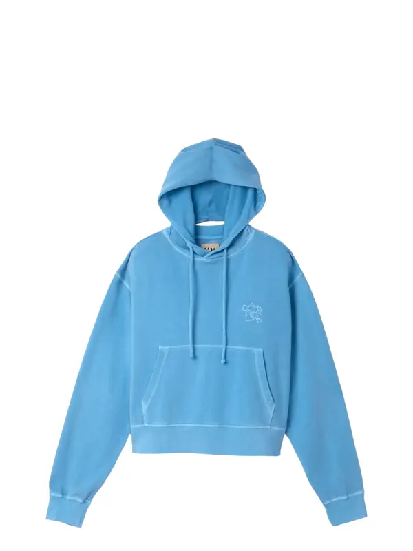 Camper Organic Cotton Hoodie - Blue