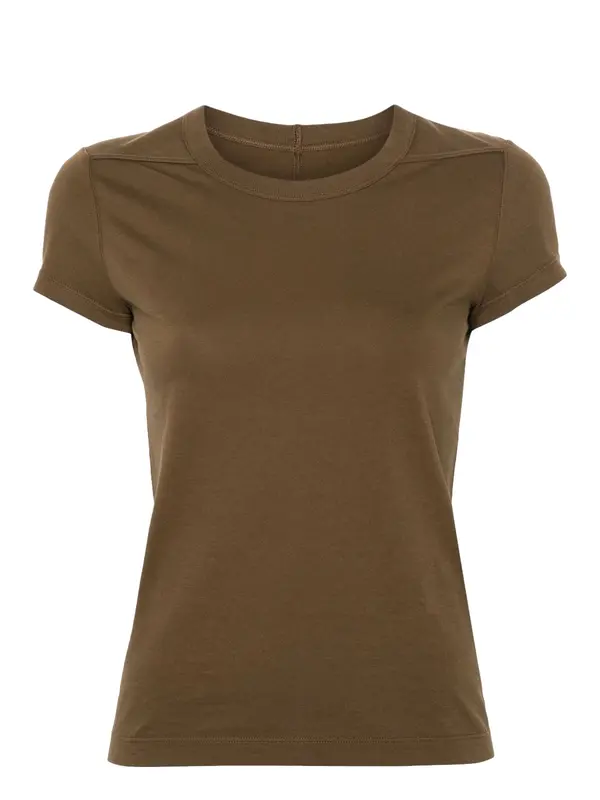 Rick Owens Level Cropped T-shirt - Green