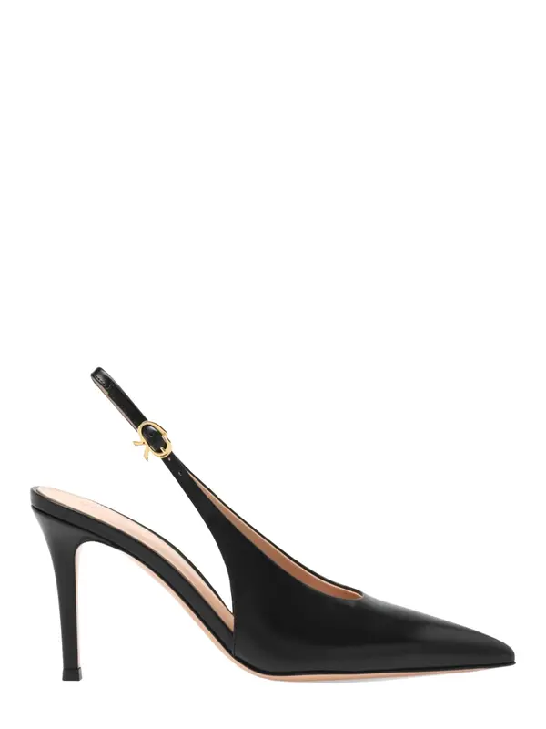 GIANVITO ROSSI Robbie 85mm Slingback Pumps - Black