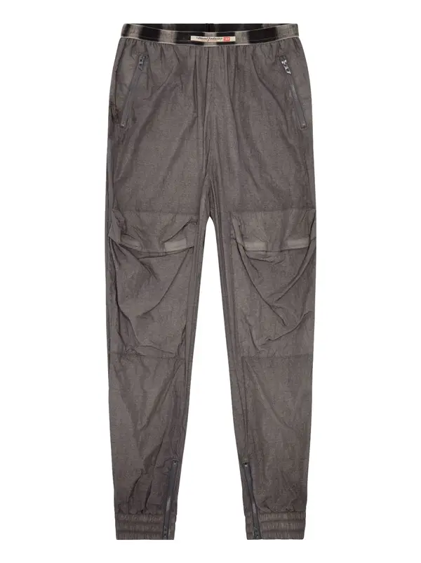 DIESEL Tapered Cargo Trousers - Grey
