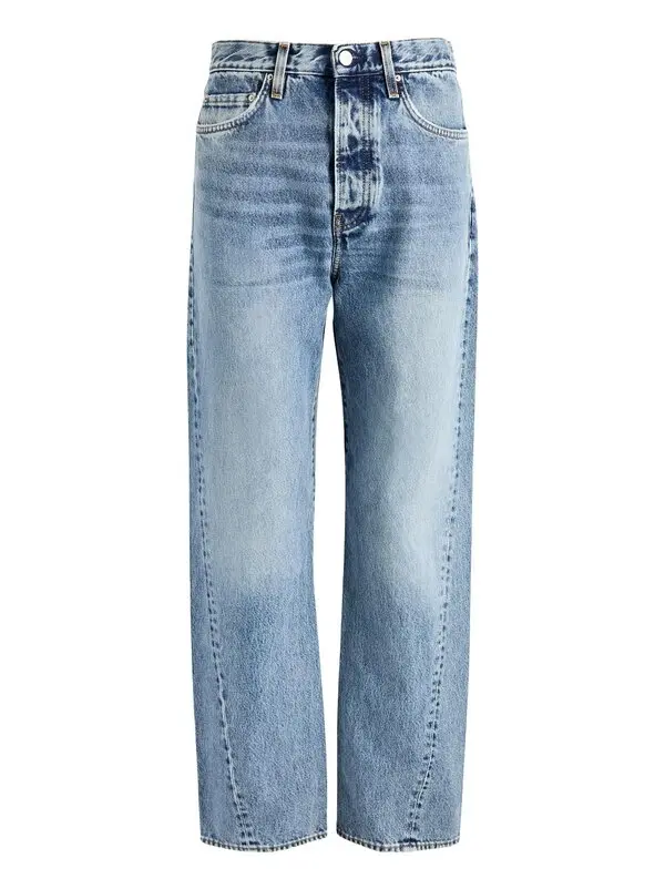 TOTEME Twisted Seam Straight-leg Jeans - Denim
