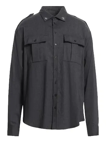 Dsquared2 Shirt Size Virgin Wool, Elastane - Grey