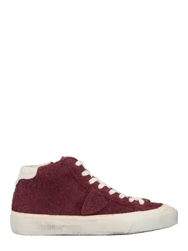 Philippe Model High-top Leather Sneakers - Red