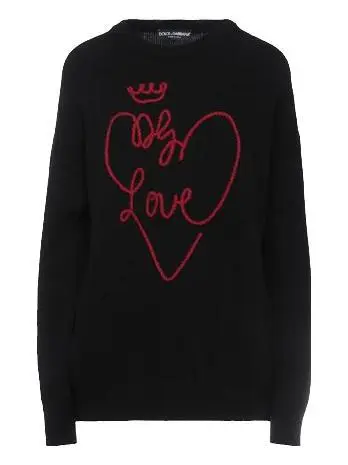 Dolce & Gabbana Virgin Wool Sweater - Black