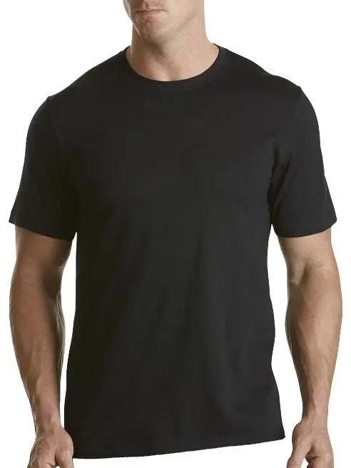 JOCKEY 2-pk Classic Crewneck T-shirts - Black