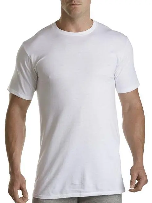 JOCKEY 2-pk Classic Crewneck T-shirts - White