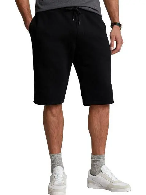 Ralph Lauren Big & Tall Double-knit Active Shorts - Black