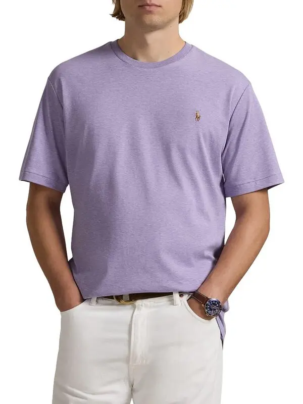 Polo Ralph Lauren Big & Tall Soft Touch T-shirt - Amethyst Heather