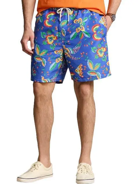 Ralph Lauren Traveler Swim Trunks - Diamond Floral