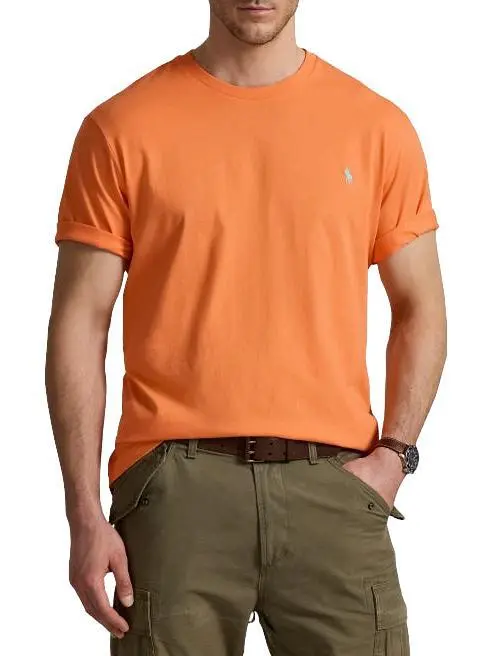 Polo Ralph Lauren Big & Tall Jersey Crewneck Tee - Classic Peach