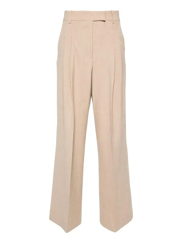 BY MALENE BIRGER Cymbaria High-waist Palazzo Pants - Neutrals