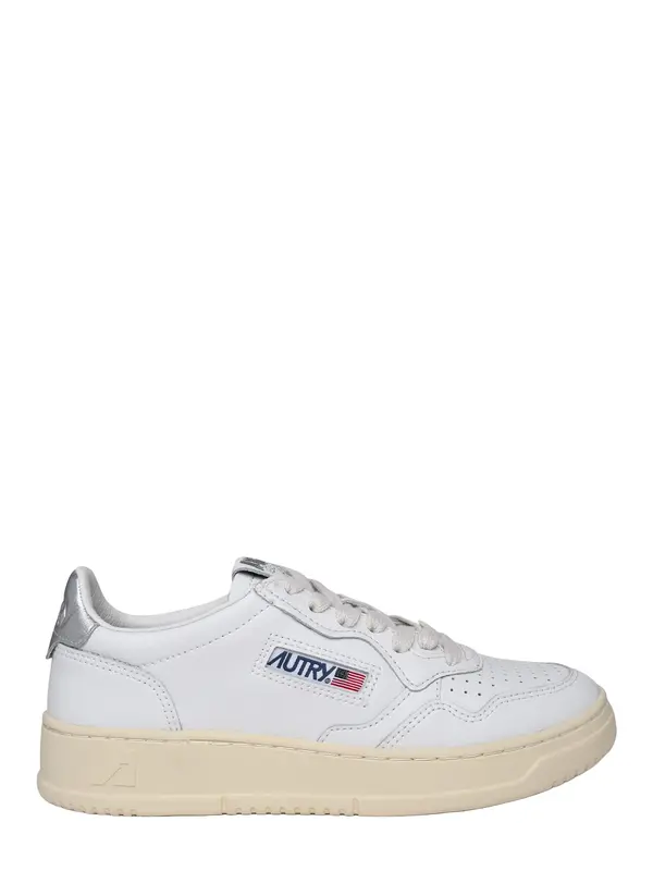 AUTRY Medalist Leather Sneakers - White