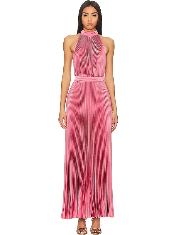 L'IDEE Cinema Gown - Dusty Rose