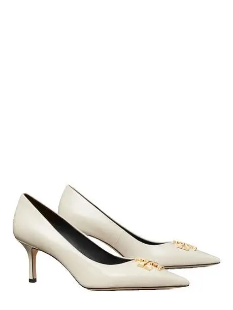 Tory Burch Eleanor Pointed Toe Pump - Light Cream