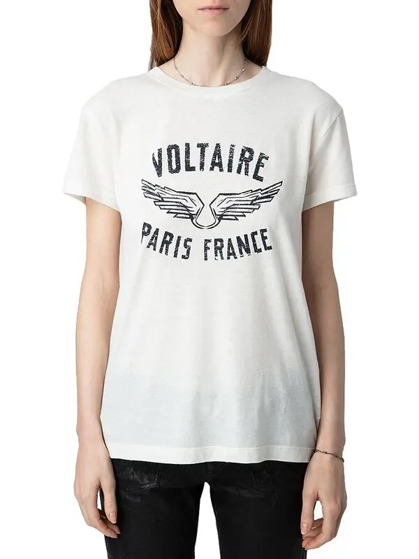 Zadig&Voltaire Walk Pcl Logo Tee - Judo