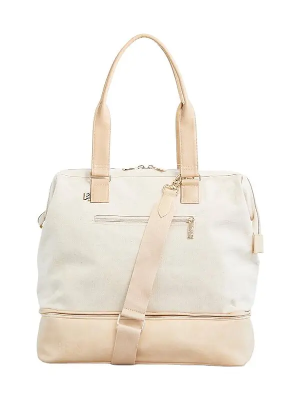 BEIS The Convertible Mini Weekender Bag - Beige