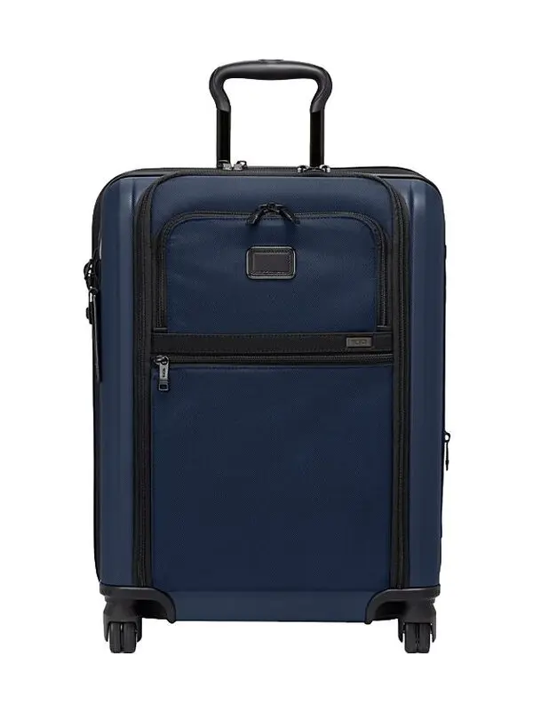 Tumi Alpha Expandable Wheeled Carry On Suitcase - Navy