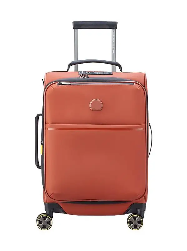 DELSEY PARIS Turenne Soft Spinner Carry-on Suitcase - Brick