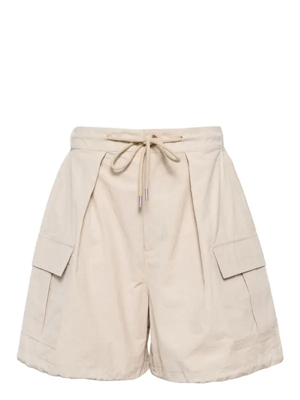 B+AB High-waisted Cargo Shorts - Neutrals