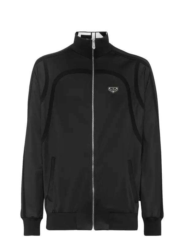 Philipp Plein Olympic Jogging Jacket - Black
