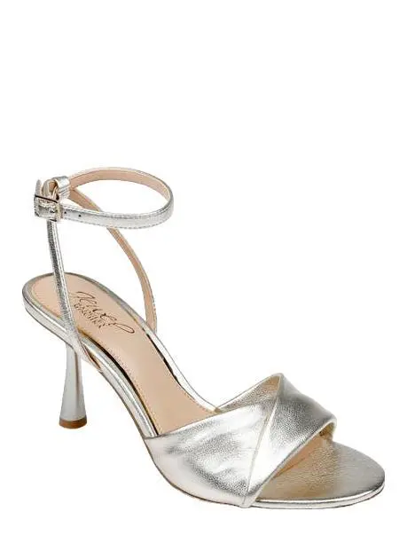Badgley Mischka Kaia Sandal - Gold Leath
