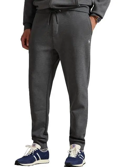 Polo Ralph Lauren Big & Tall Double-knit Tech Joggers - Barclay Heather