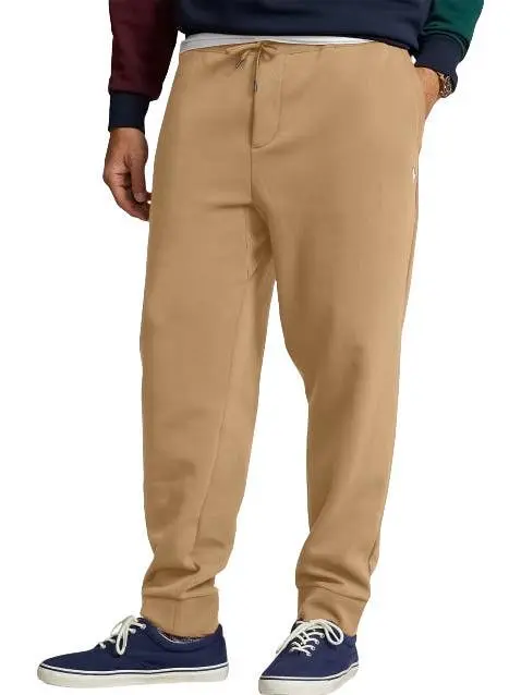 Polo Ralph Lauren Big & Tall Double-knit Tech Joggers - New Bronze