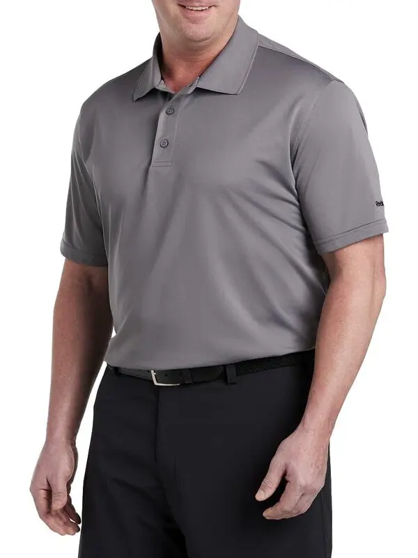 REEBOK Performance Solid Polo - Black