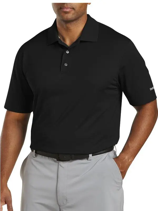 REEBOK Performance Solid Polo - Black