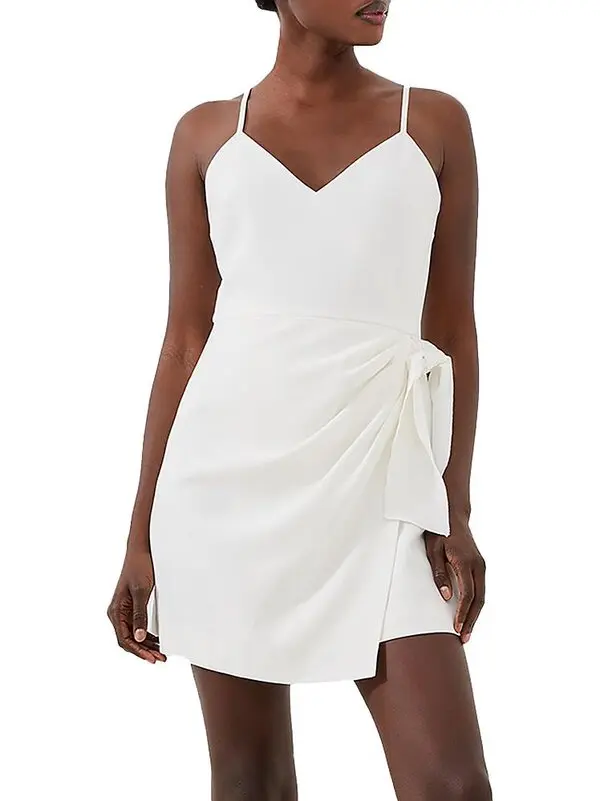 French Connection Whisper Mini Dress - Summer White