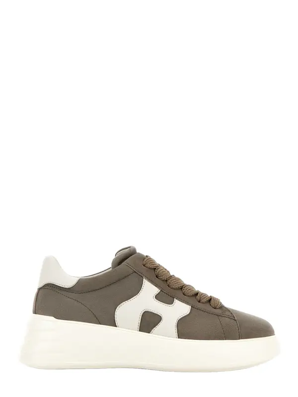 Hogan Rebel Lace-up Sneakers - Brown