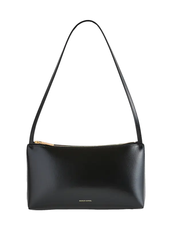 MANSUR GAVRIEL Gaia Shoulder Bag - Black/flamma