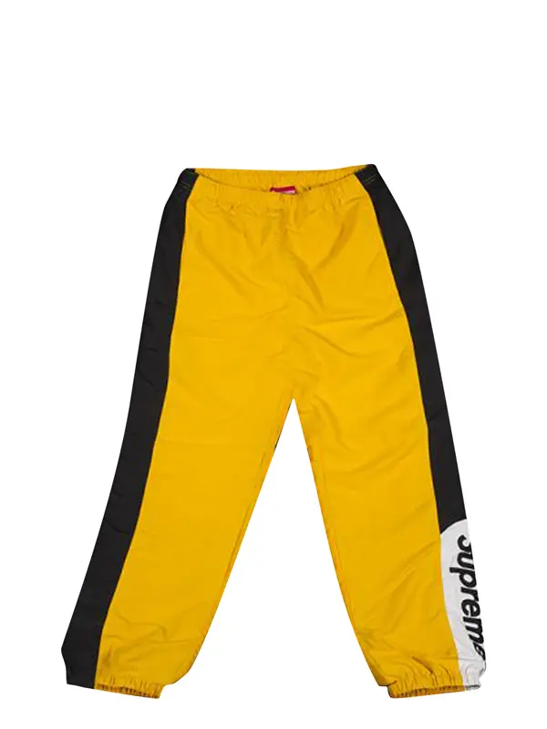 Supreme Side Logo Track Pant - Yellow