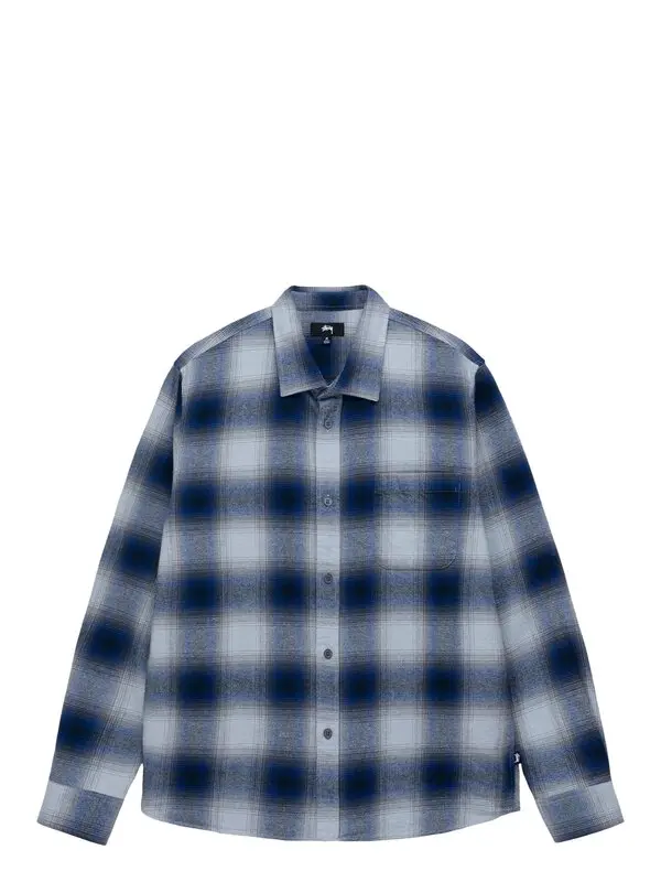 StÜssy Bay Plaid Shirt 'navy - Multicolor