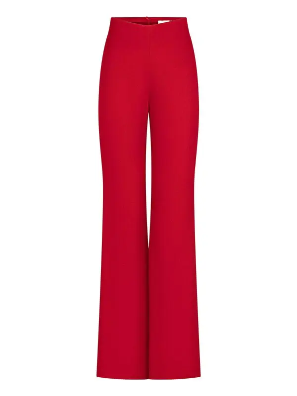 Silvia Tcherassi Palermo Wide-leg Pants - Red