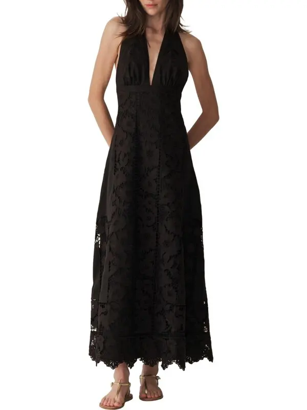 DÔEN Mariza Maxi Dress - Black
