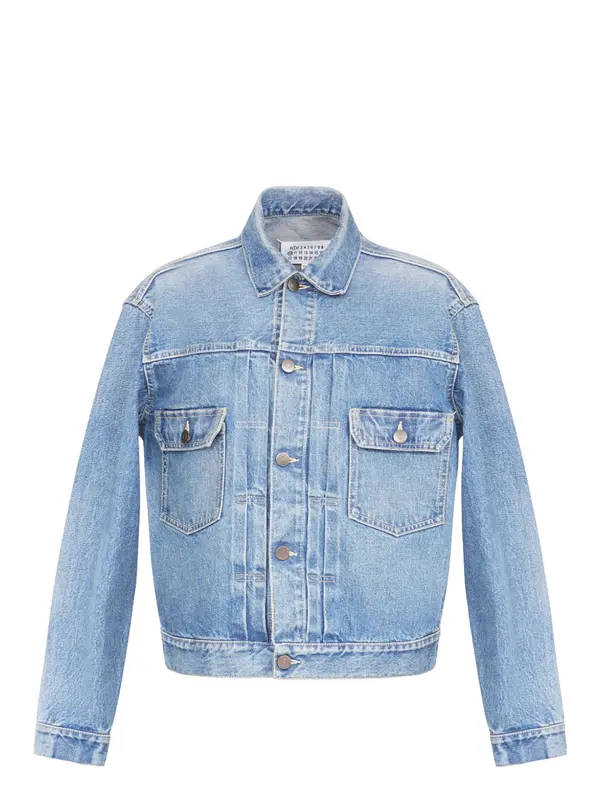 MAISON MARGIELA Four-stitch Denim Jacket - Blue