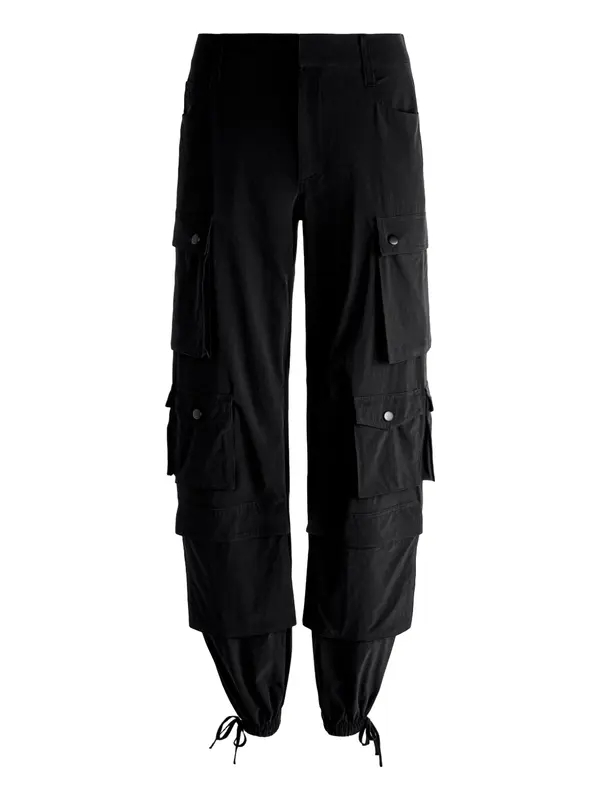 Alice + Olivia Olympia Cargo Trousers - Black