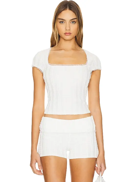 GUIZIO Zera Top - White