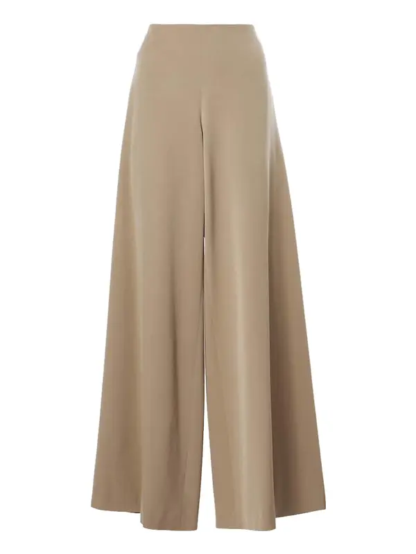 THE ROW Dela Wide-leg Trousers - Grey