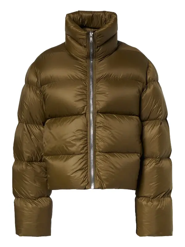 Rick Owens Turtle Down Jacket - Green