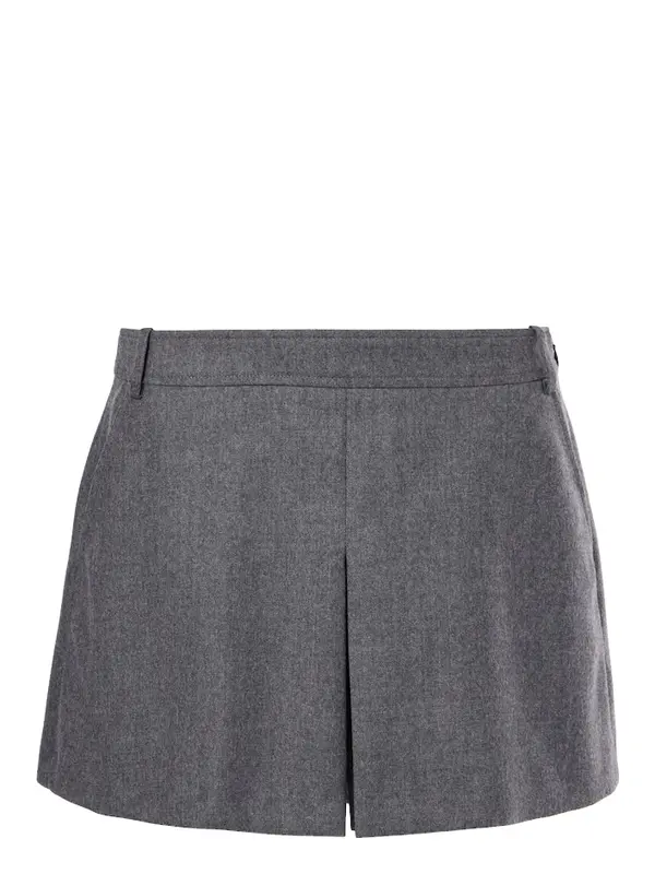 TOM FORD Virgin Wool Skort - Grey