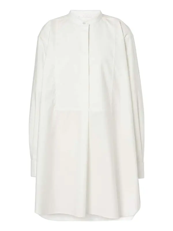 THE ROW Hari Oversized Cotton Shirt - White