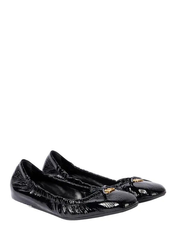Valentino Garavani Vlogo Signature Ballet Flats - Black